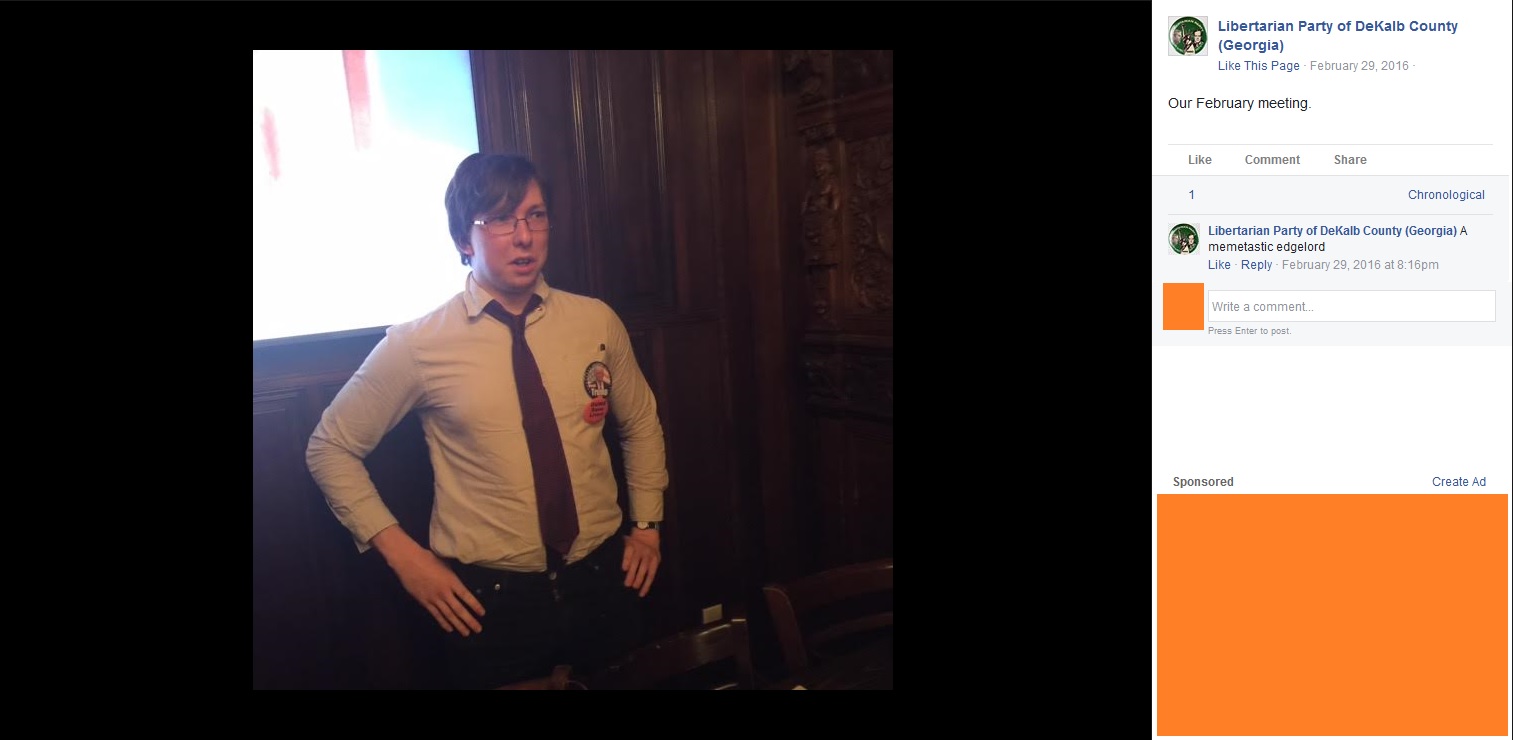 Jared Huggins: Libertarian Turned Identity Evropa / “American Identity ...